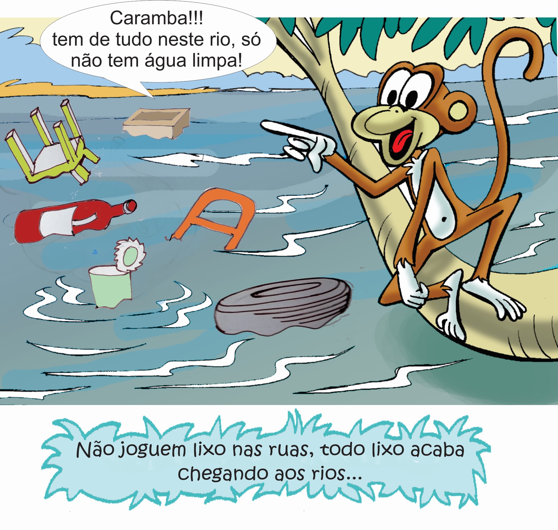 Rio Limpo e Puro – Turma do Guaraná